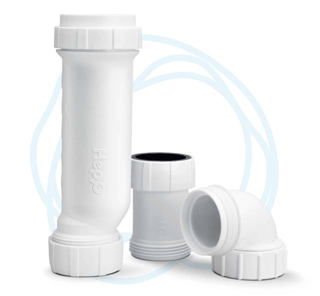 Wavin's HepvO valve: The Waterless P-Trap